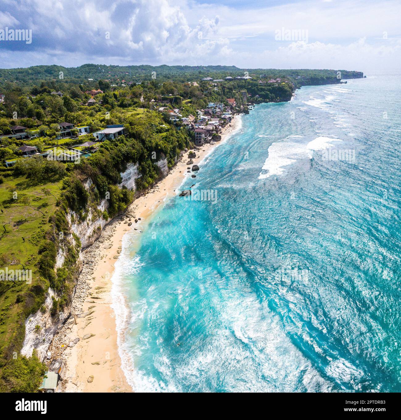 Aerial view of Bingin beach in Bali, Indonesia Stock Photo - Alamy