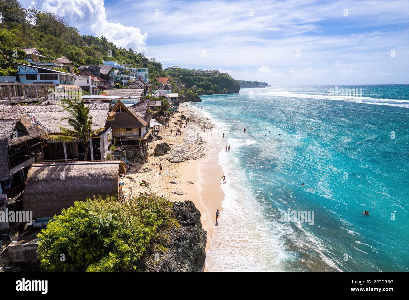 Aerial view of Bingin beach in Bali, Indonesia Stock Photo - Alamy