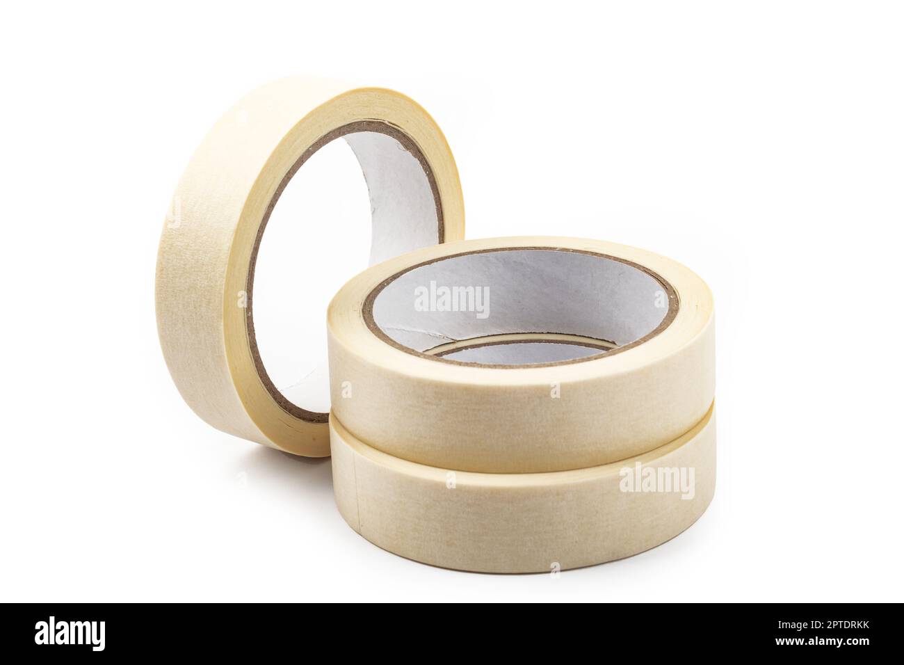 Rolls of beige adhesive Tapes over bright background Stock Photo - Alamy