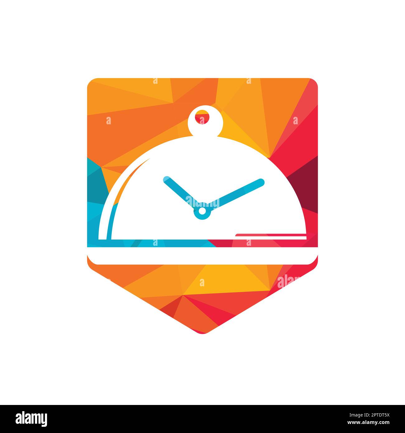 Food time vector logo design template Stock Vector Image & Art - Alamy