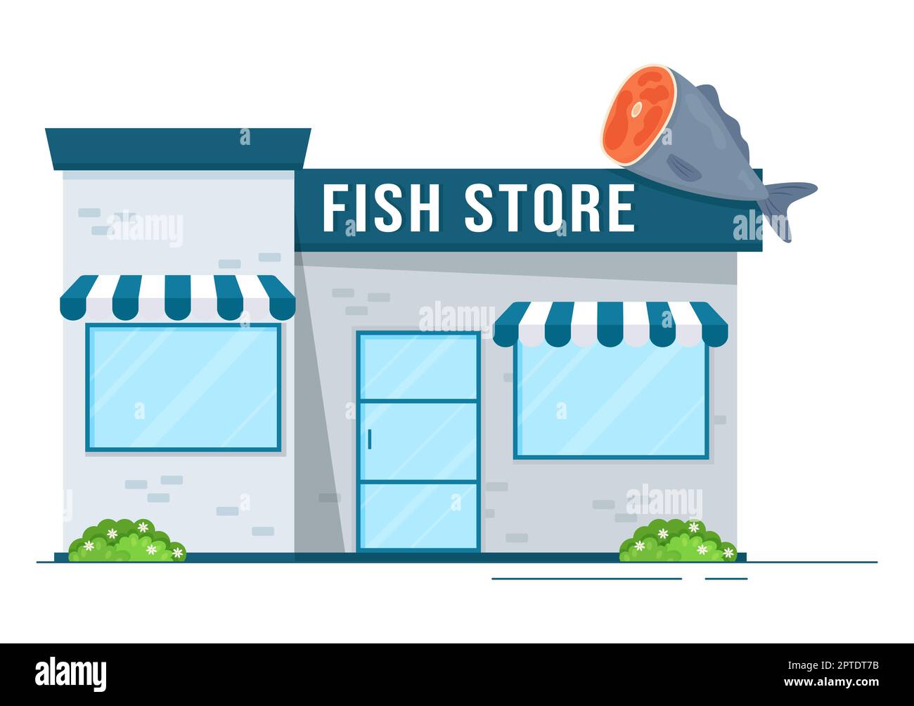Fish Store to Market Various Fresh and Hygienic Products Seafood in ...