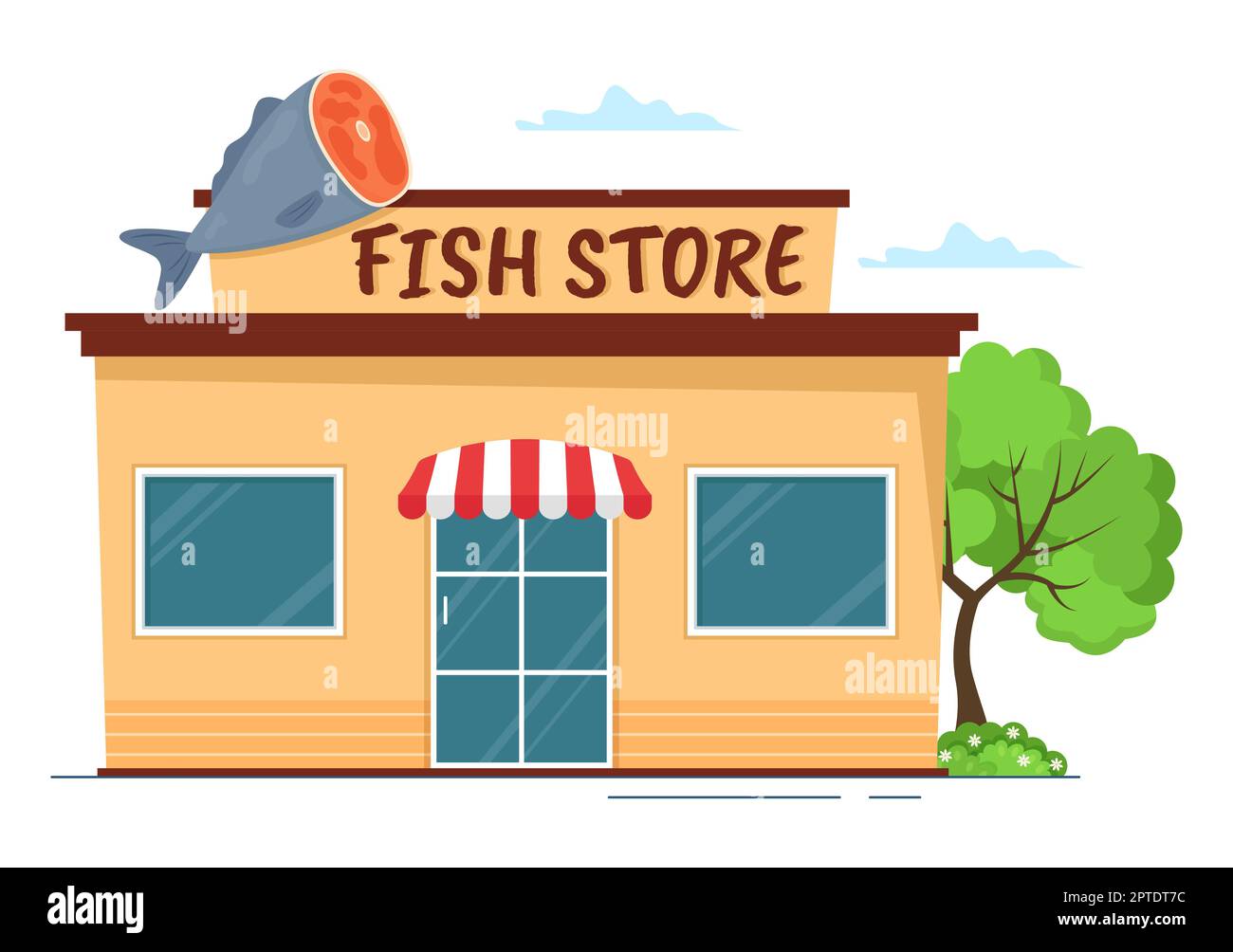 Fish Store to Market Various Fresh and Hygienic Products Seafood in ...
