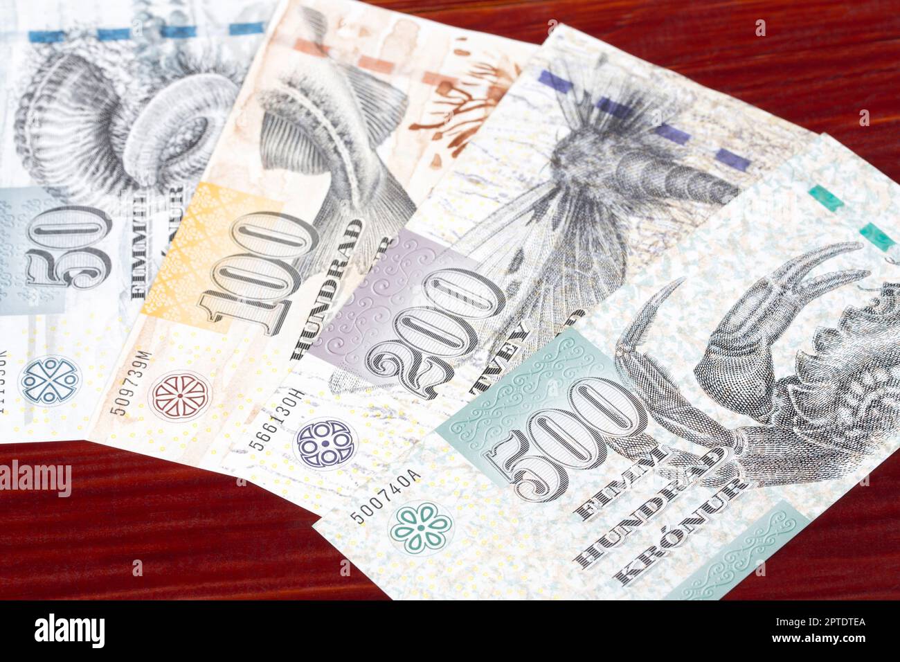 Faroese money - krona a business background Stock Photo - Alamy