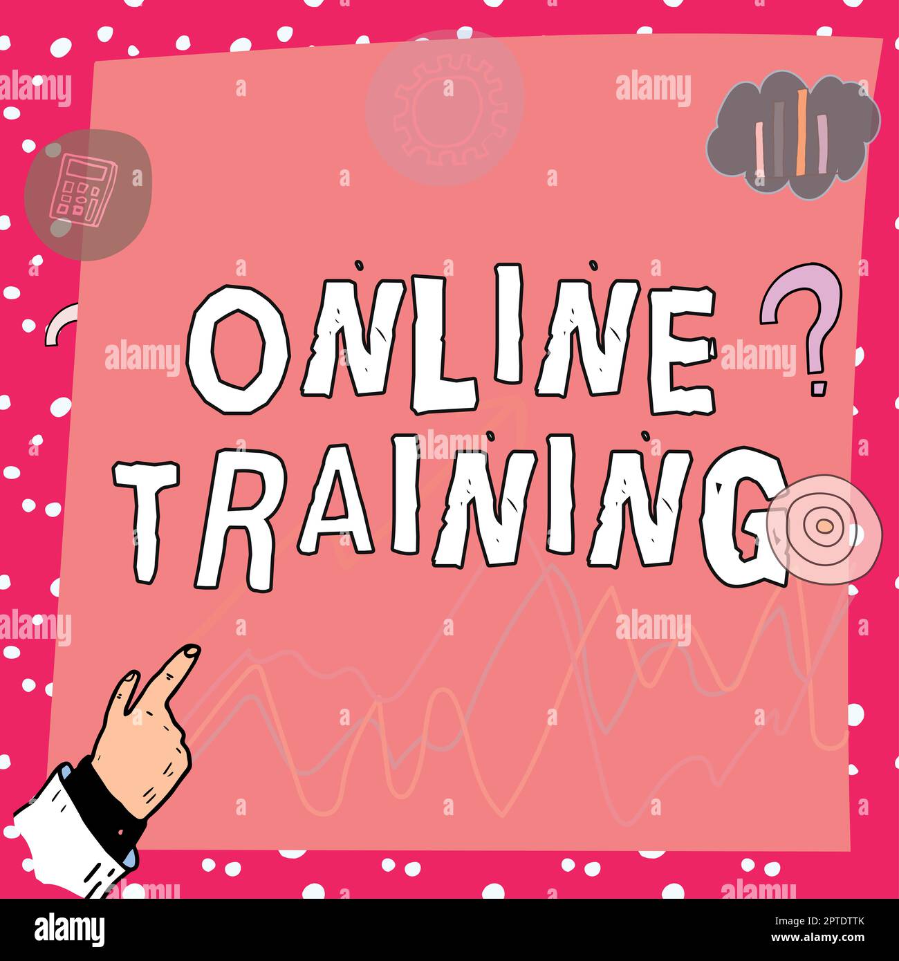 Inspiration showing sign Online Training, Business concept certain ...