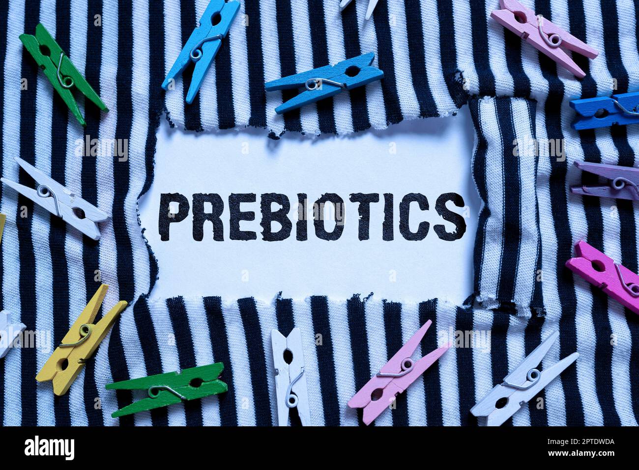 Text sign showing Prebiotics, Internet Concept the growth or ...