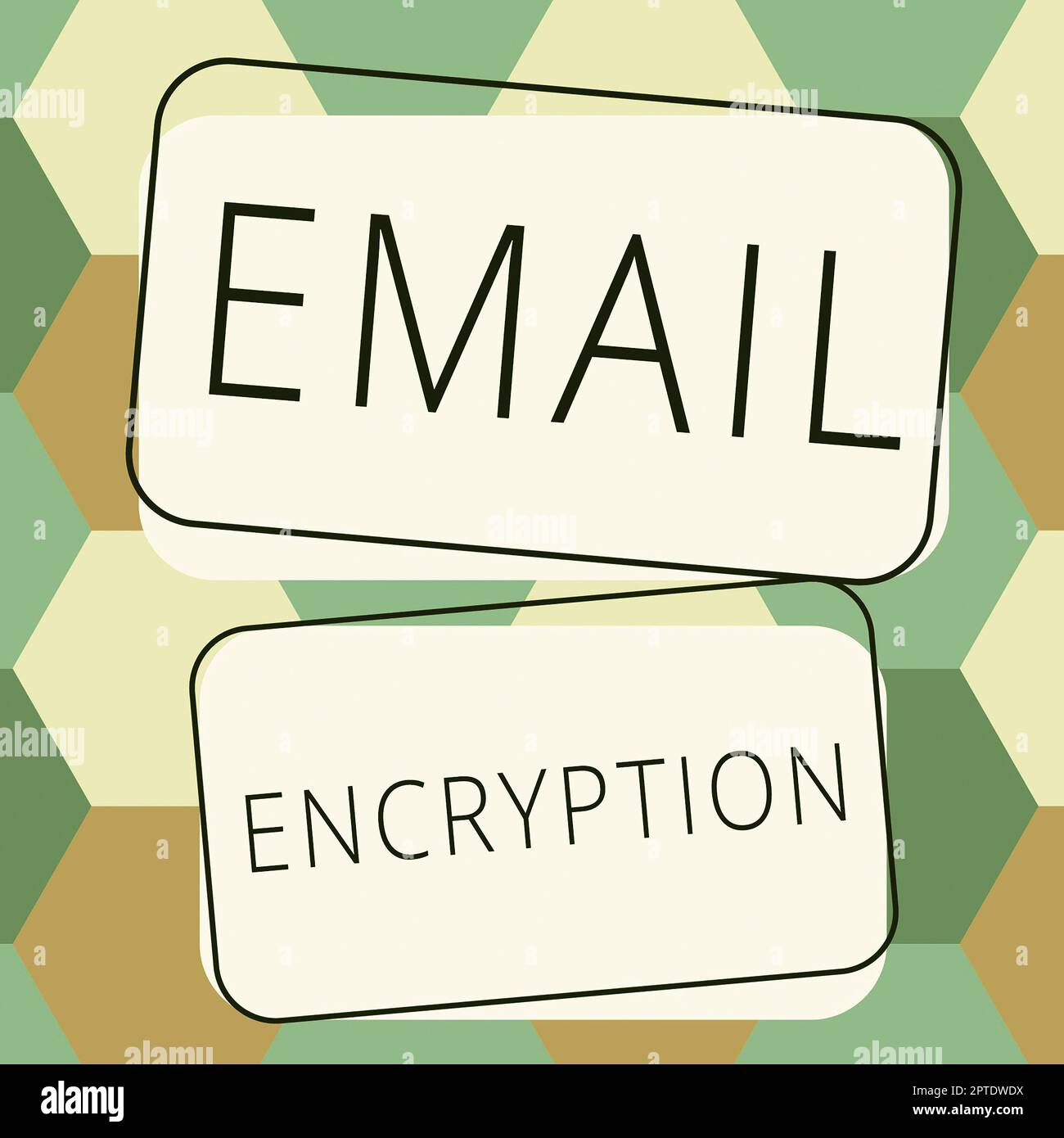 Text sign showing Email Encryption, Business approach protect the content from being read by ...