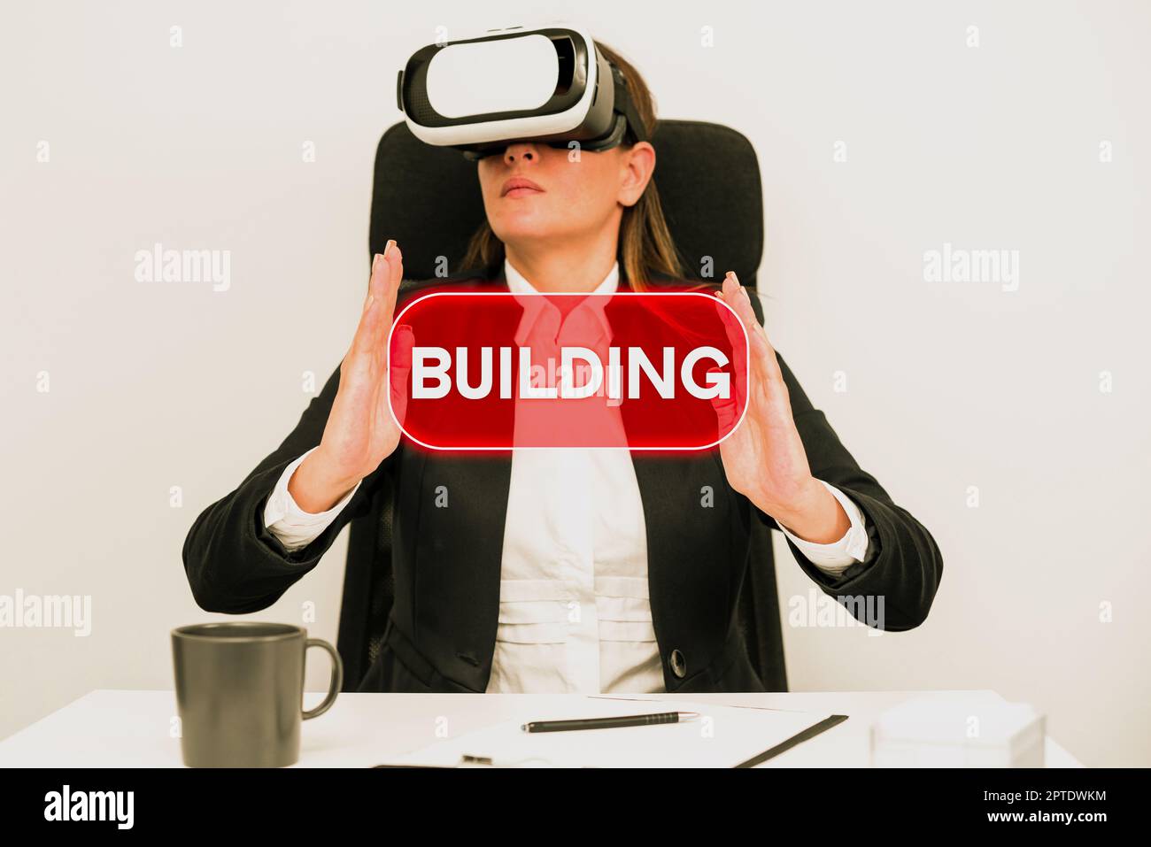 Text showing inspiration Building, Conceptual photo the art or business ...
