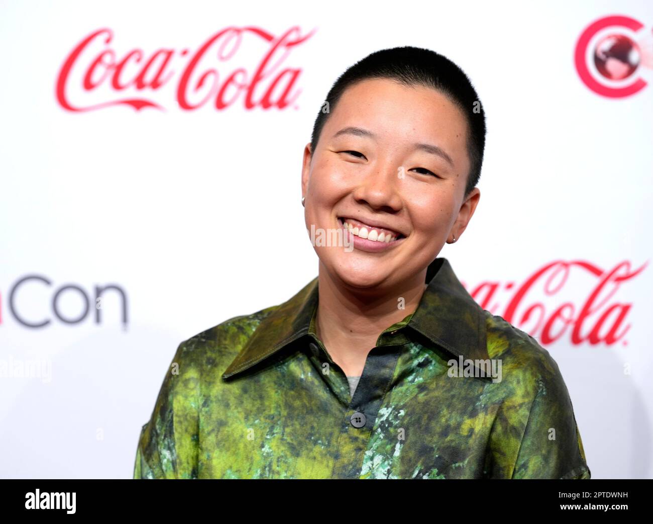 Sabrina Wu arrives at the Big Screen Achievement Awards during ...