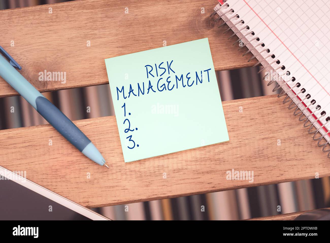 Conceptual caption Risk Management, Concept meaning assessing and ...