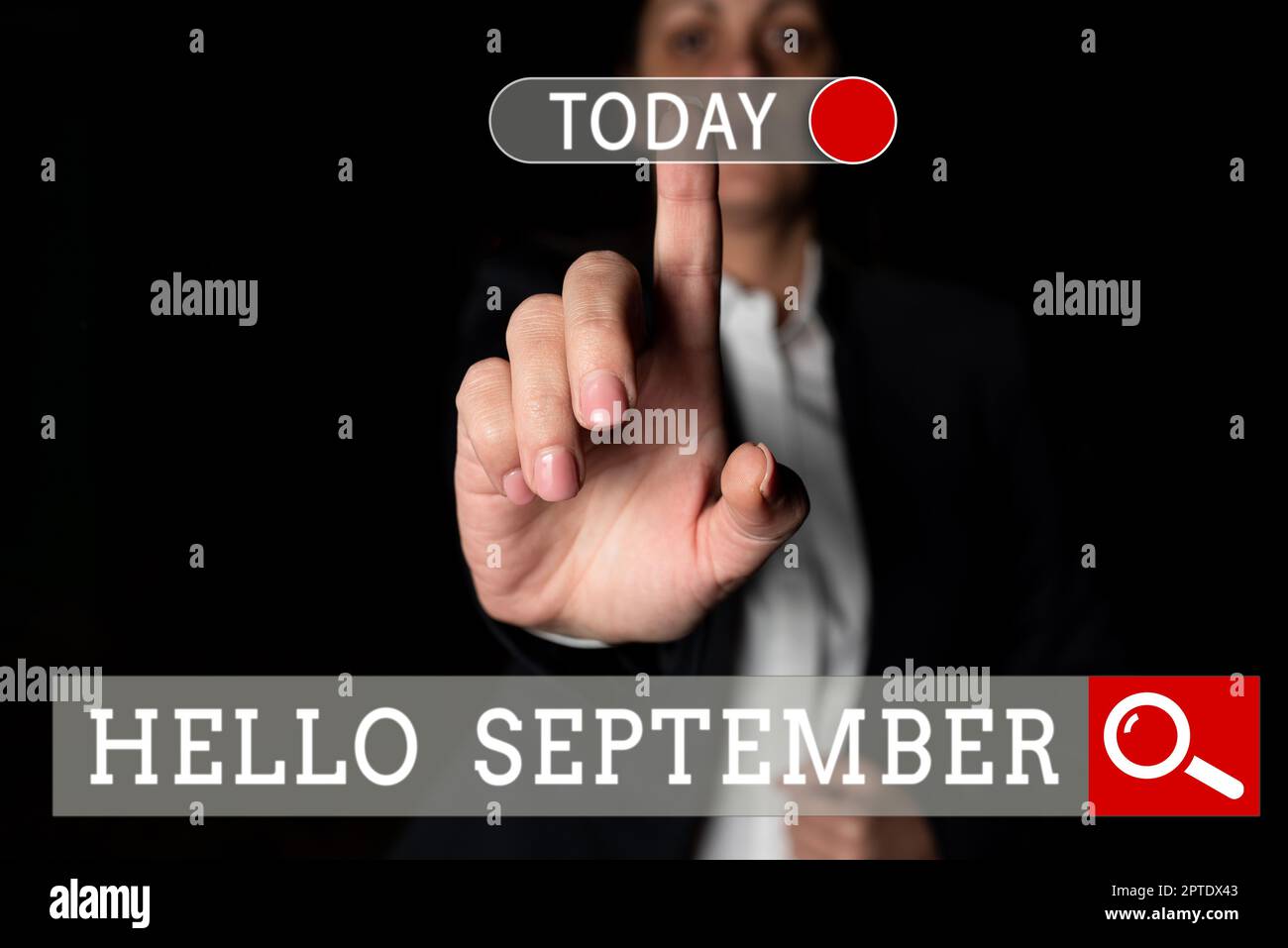 Writing displaying text Hello September, Word Written on greeting used ...