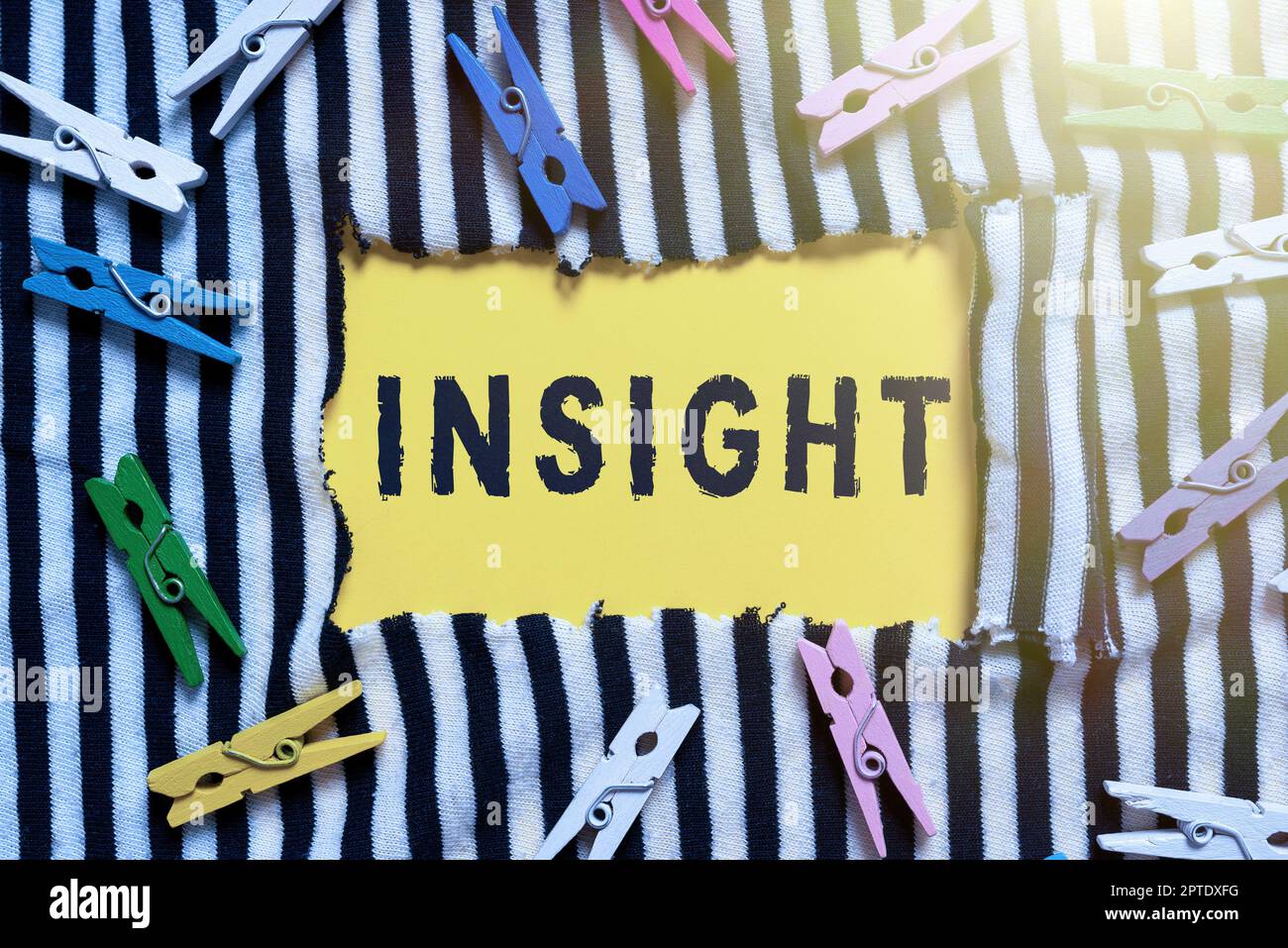 Text caption presenting Insight, Internet Concept capacity to gain an ...