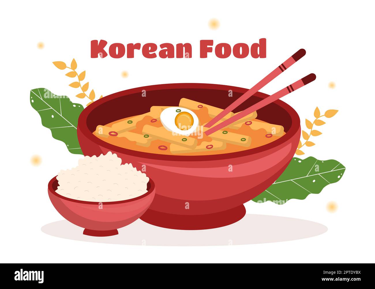 Korean Food Set Menu of Various Traditional or National Delicious ...