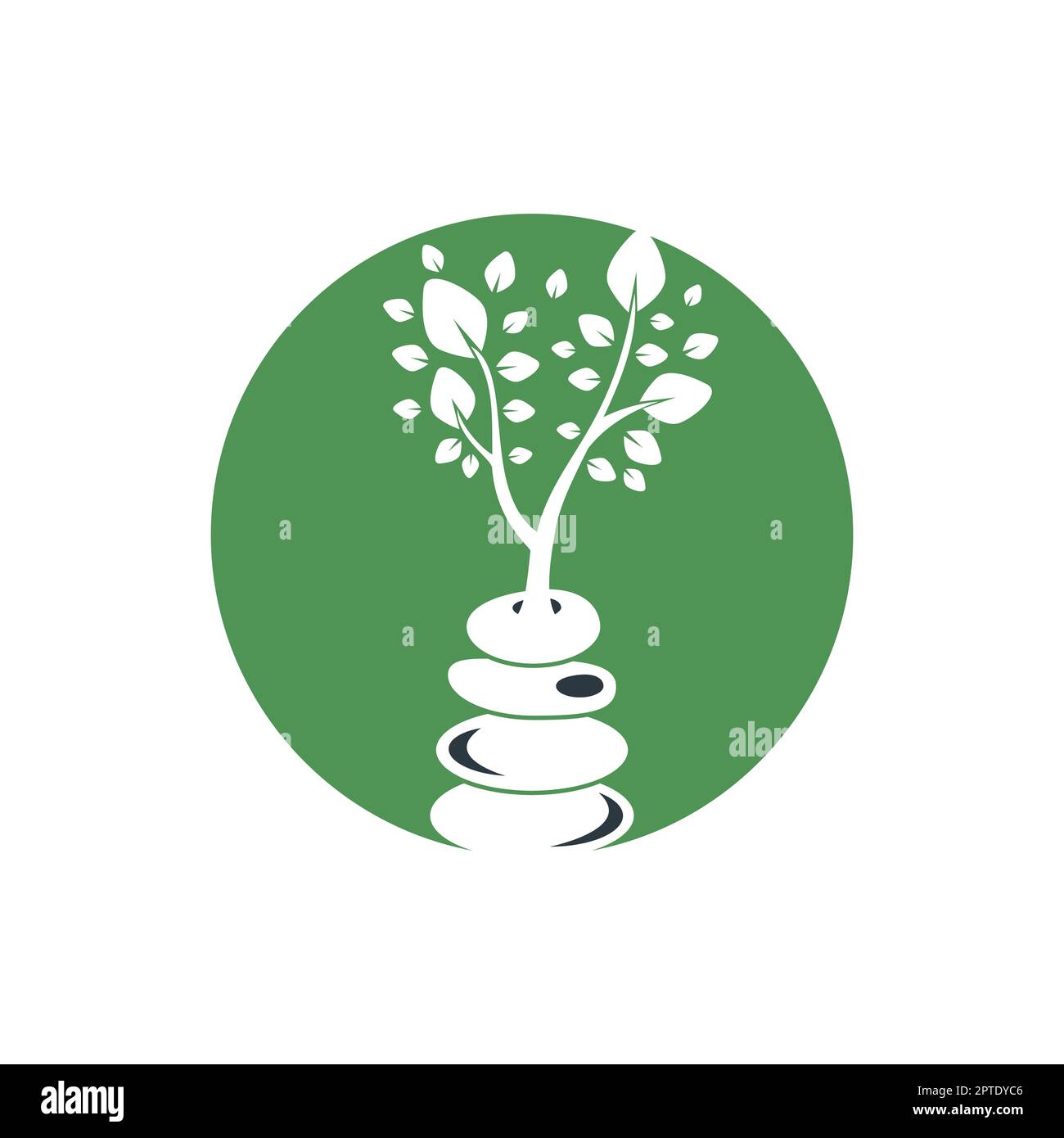 Spa and meditation vector logo design. Zen and wellness logo concept ...