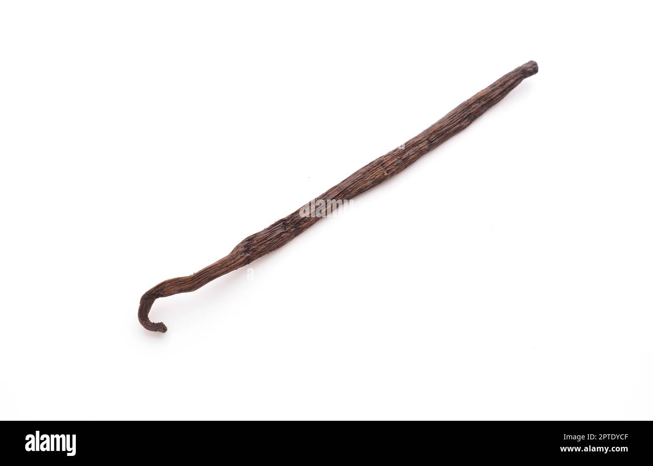 Vanilla bean on a white background, baking ingredients and spices Stock ...