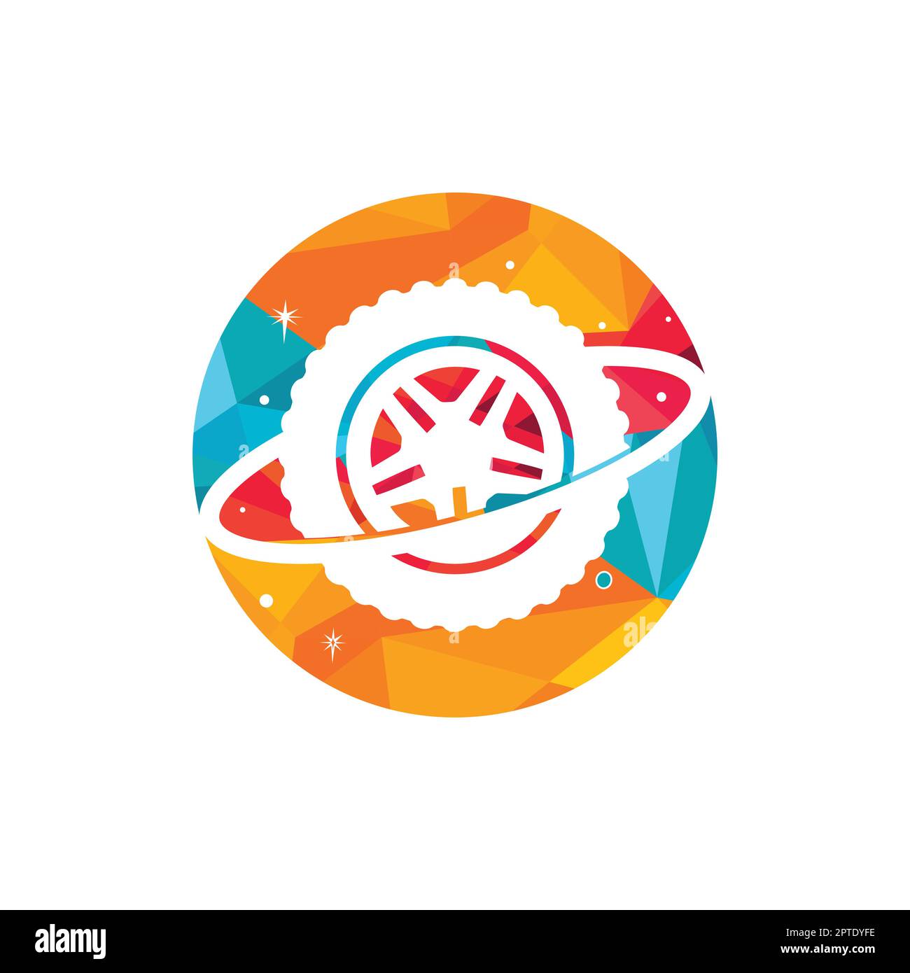 Tire world vector logo template. Vector wheel and planet logo ...