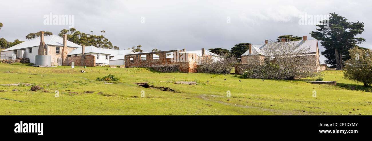 Maria Island, an historic convict settlement, Tasmania, Australia Stock ...