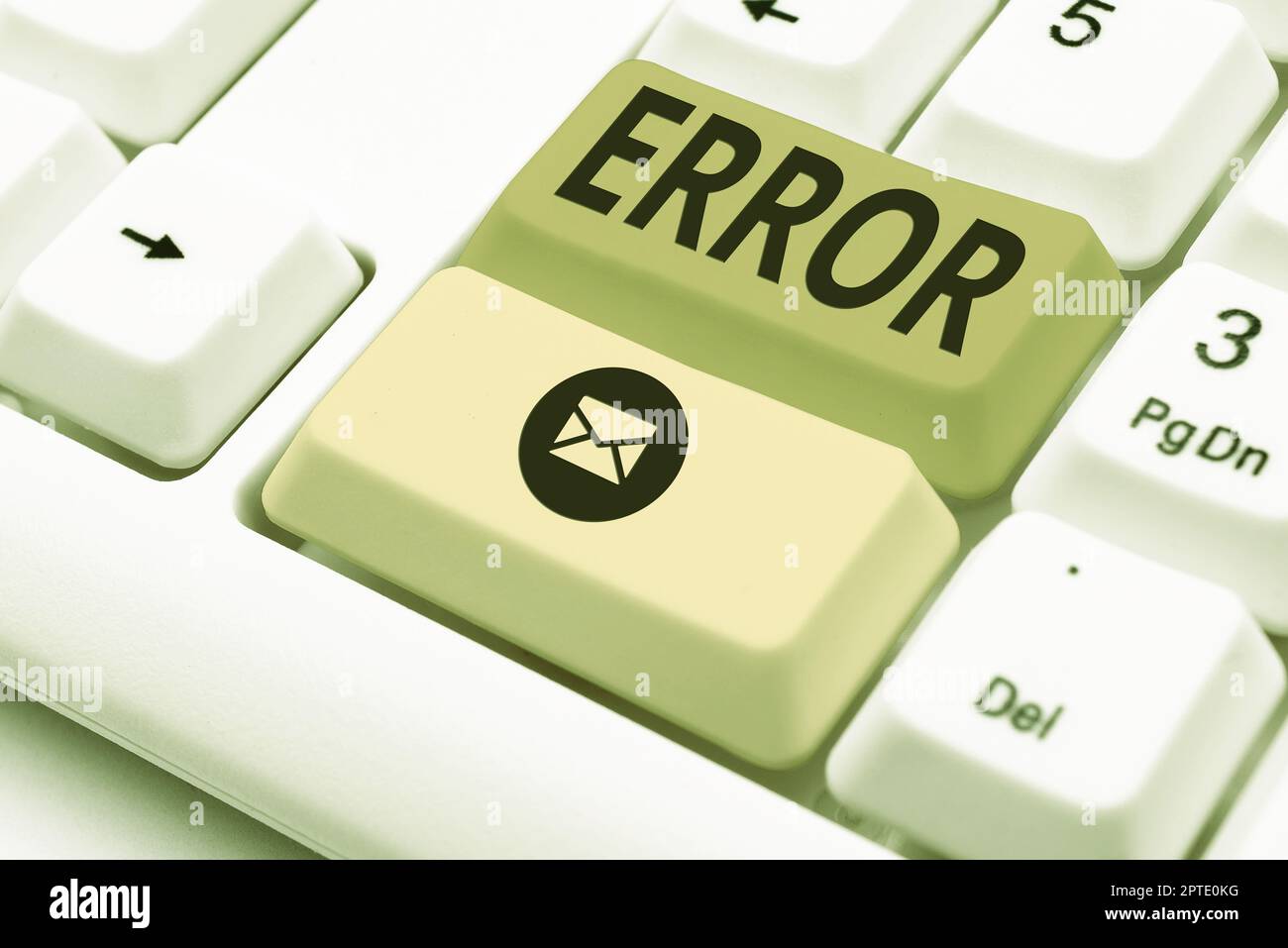 Conceptual display Error, Word Written on failure or in deviation from ...