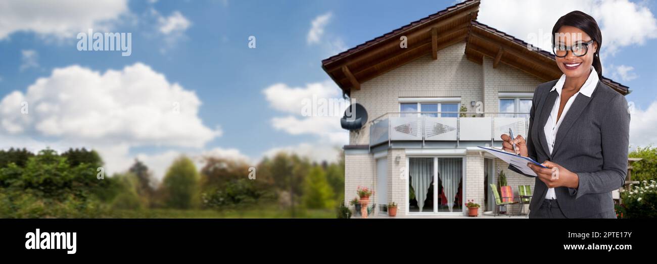 Real Estate Home Property Inspection. House Check Stock Photo - Alamy