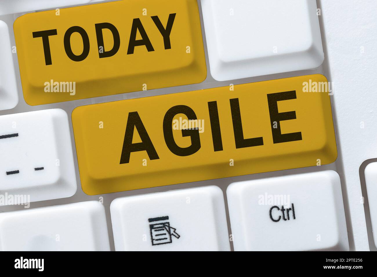 Text sign showing Agile, Business idea iterative approach to software ...