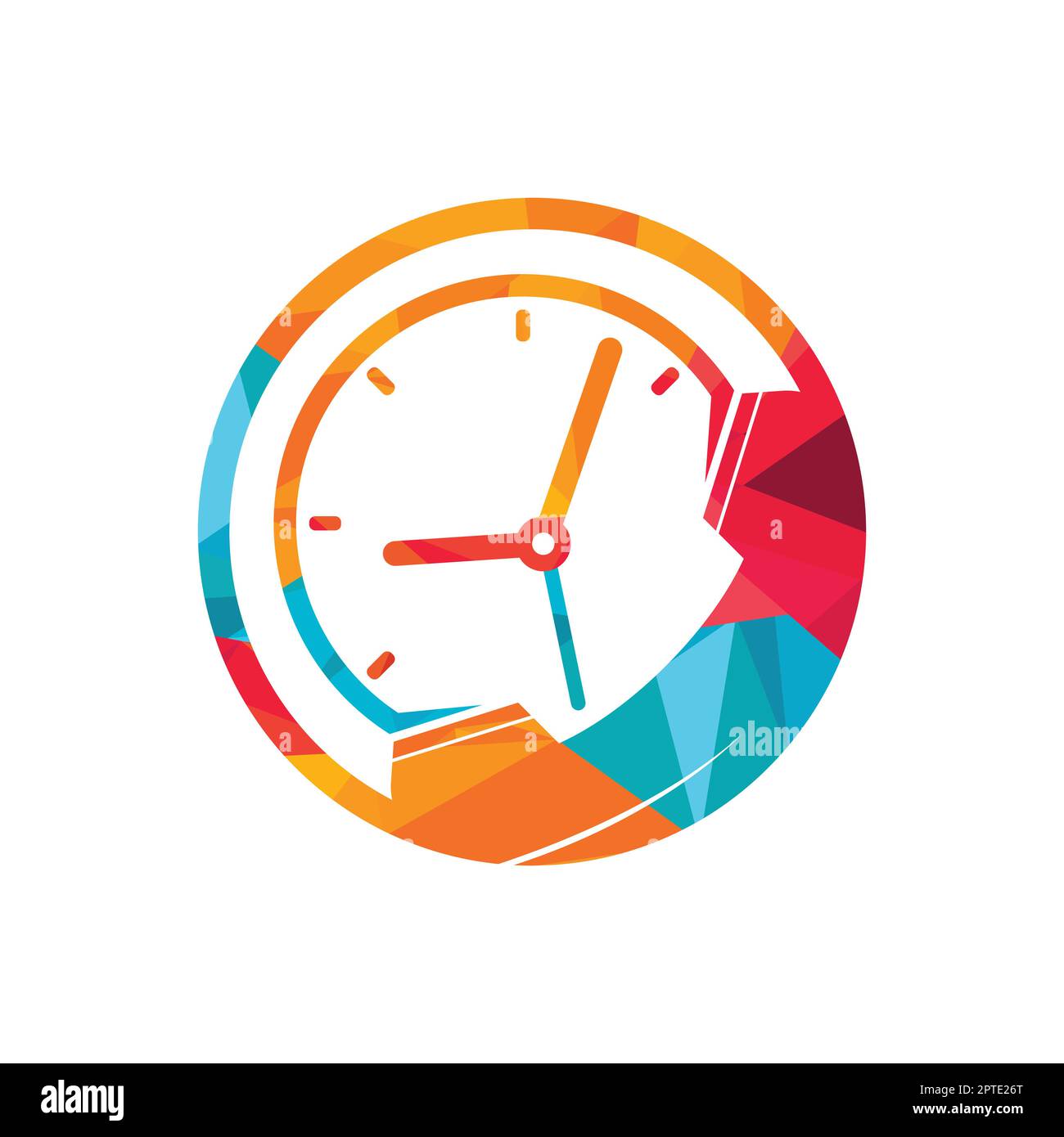 Call time vector logo design template. Support and service logo concept ...