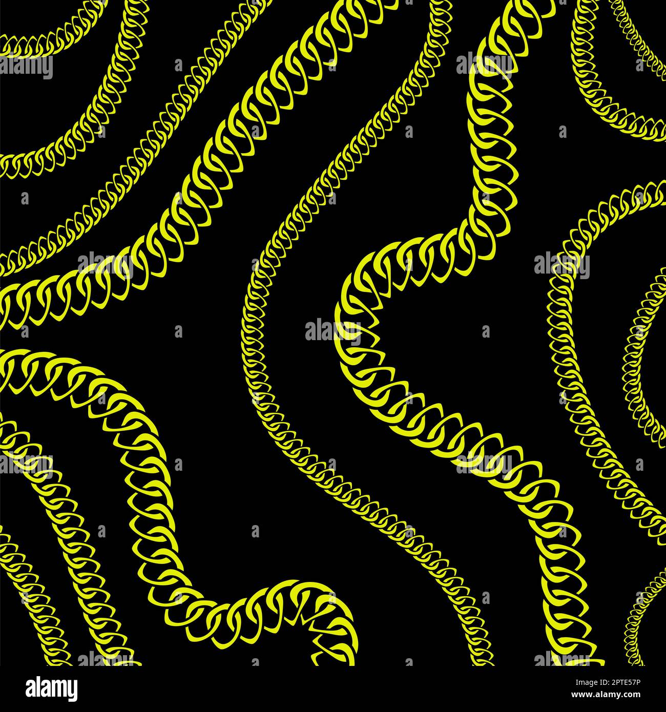 Gold pattern with hand drawn chain. Perfect for wallpapers, web page ...