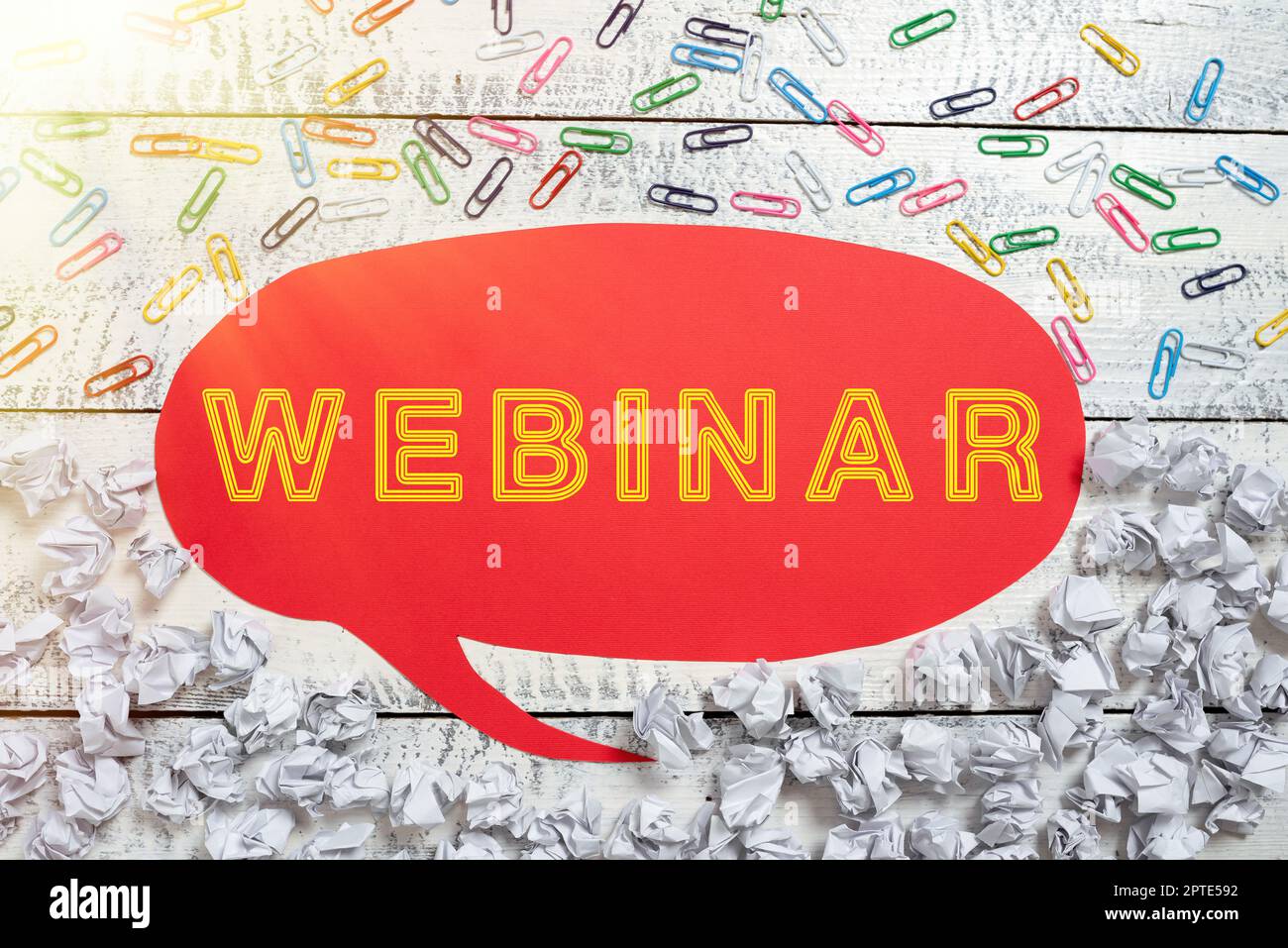 Inspiration showing sign Webinar, Business approach defined as seminar ...