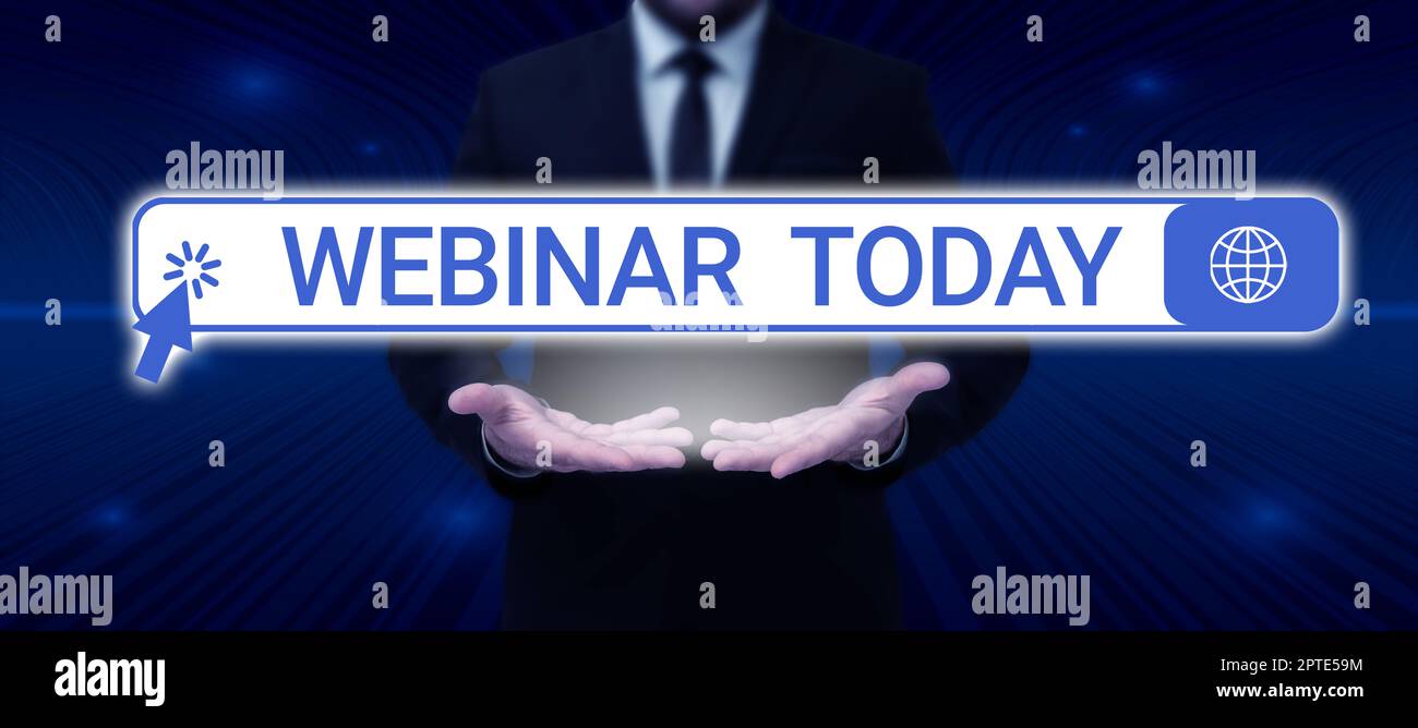 Inspiration showing sign Webinar Todaylive online educational ...