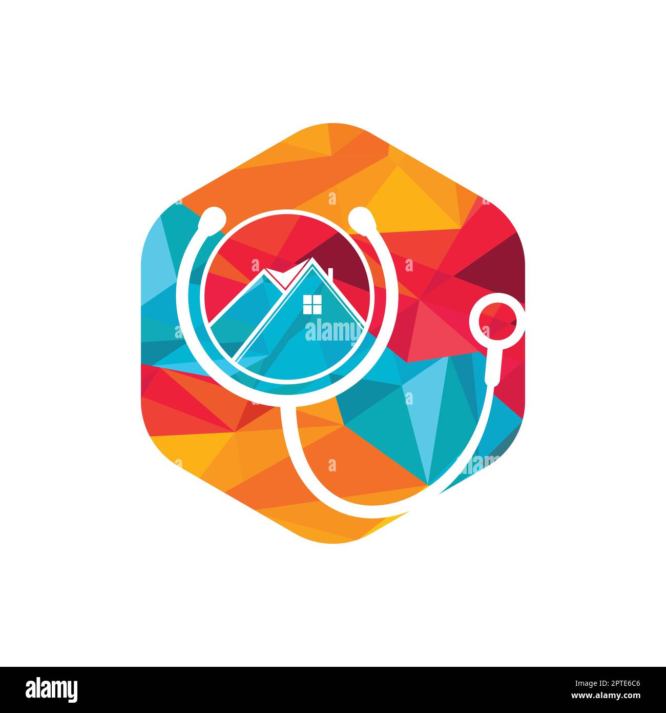 Doctor home vector logo design. House medical vector logo concept Stock ...