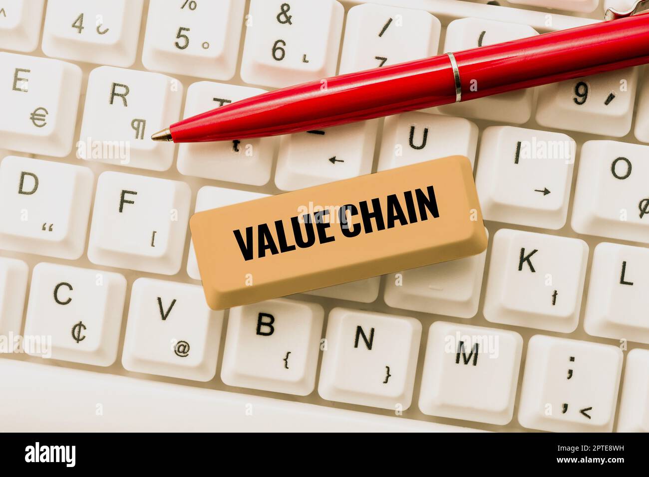 Inspiration showing sign Value Chain, Word for Business manufacturing ...