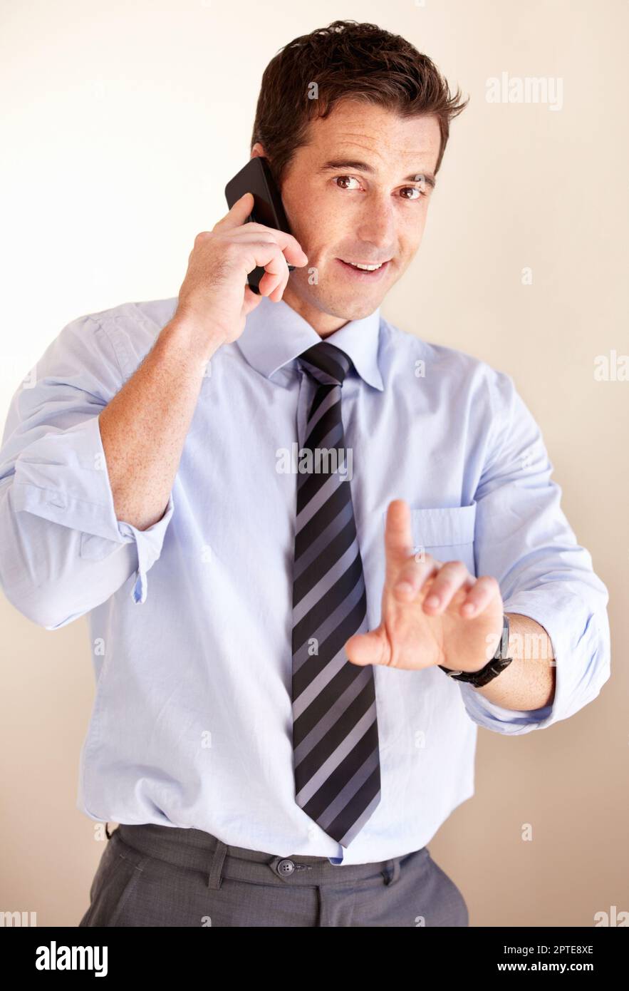 One minute please hi-res stock photography and images - Alamy