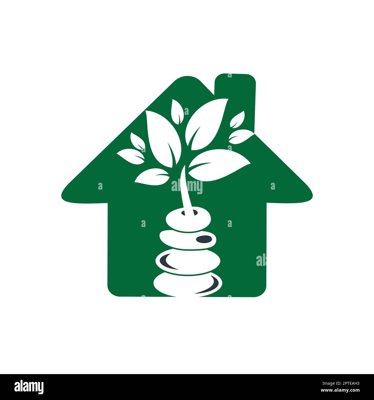 Health resort house Stock Vector Images - Alamy