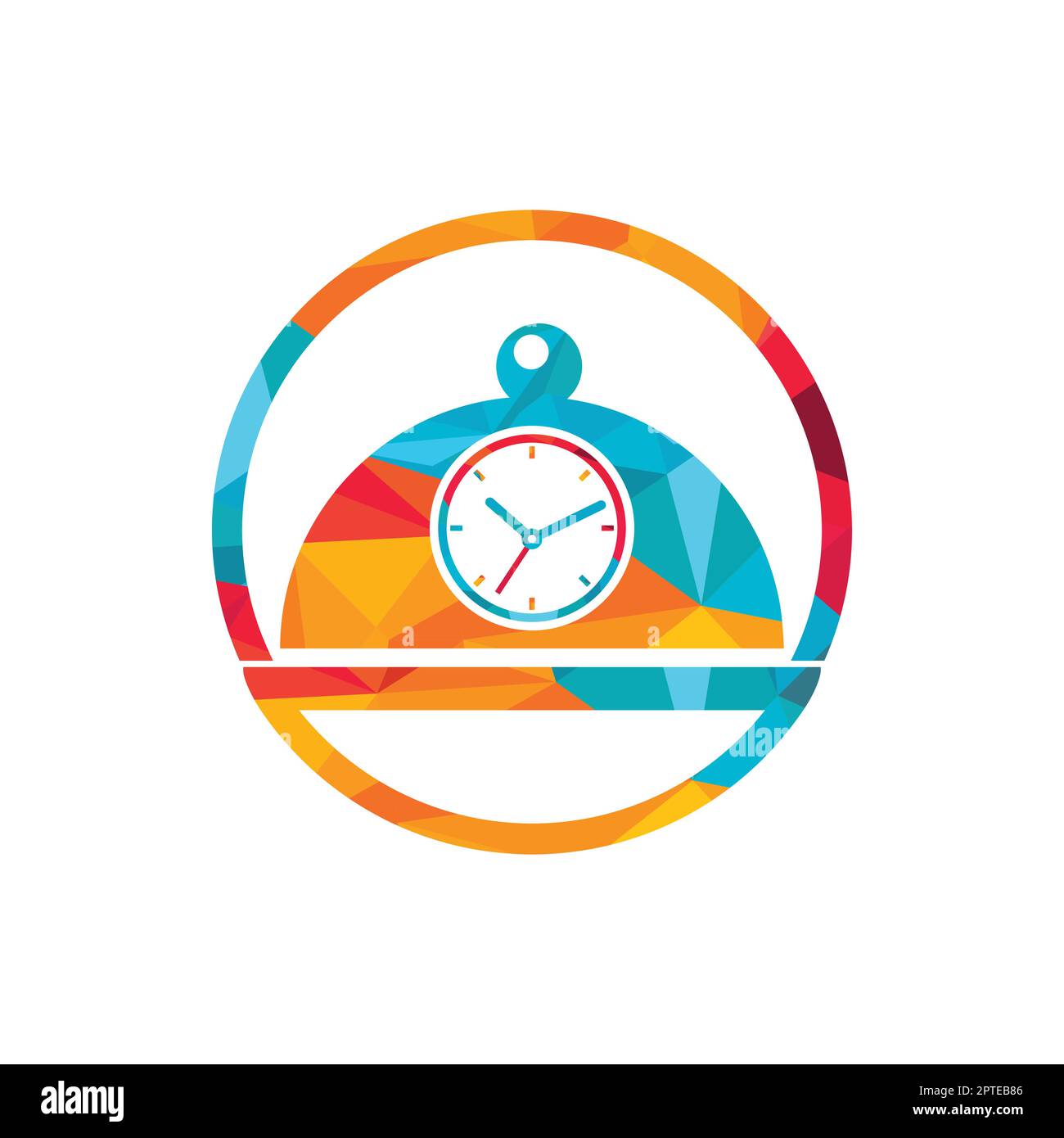 Food time vector logo design template Stock Vector Image & Art - Alamy