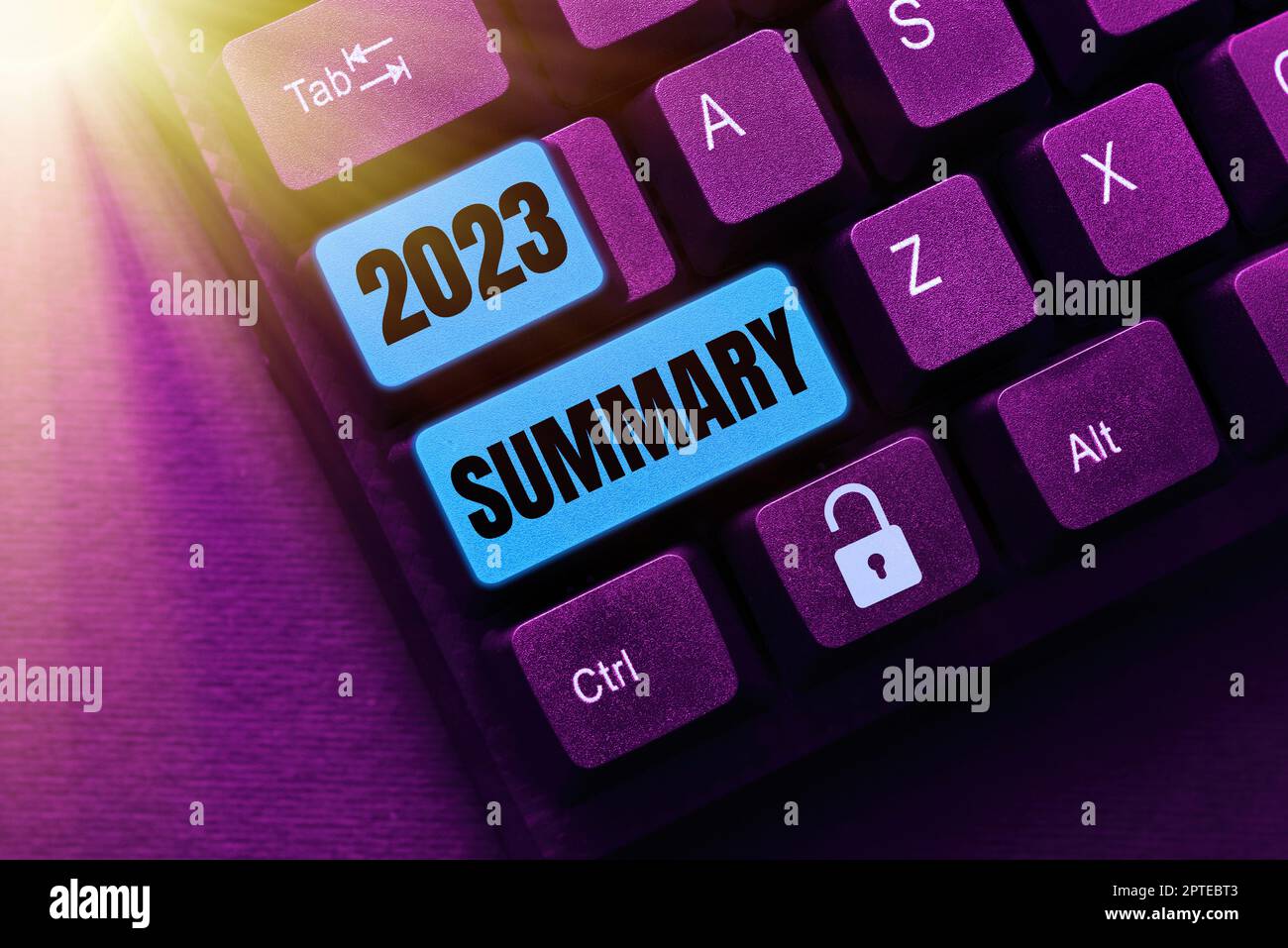 2023 summary hi-res stock photography and images - Alamy