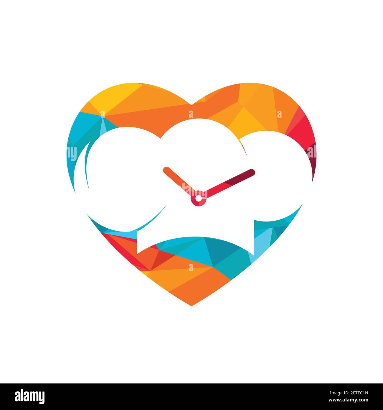 Cooking time vector logo design. Food time logo. Alarm clock and Cook ...