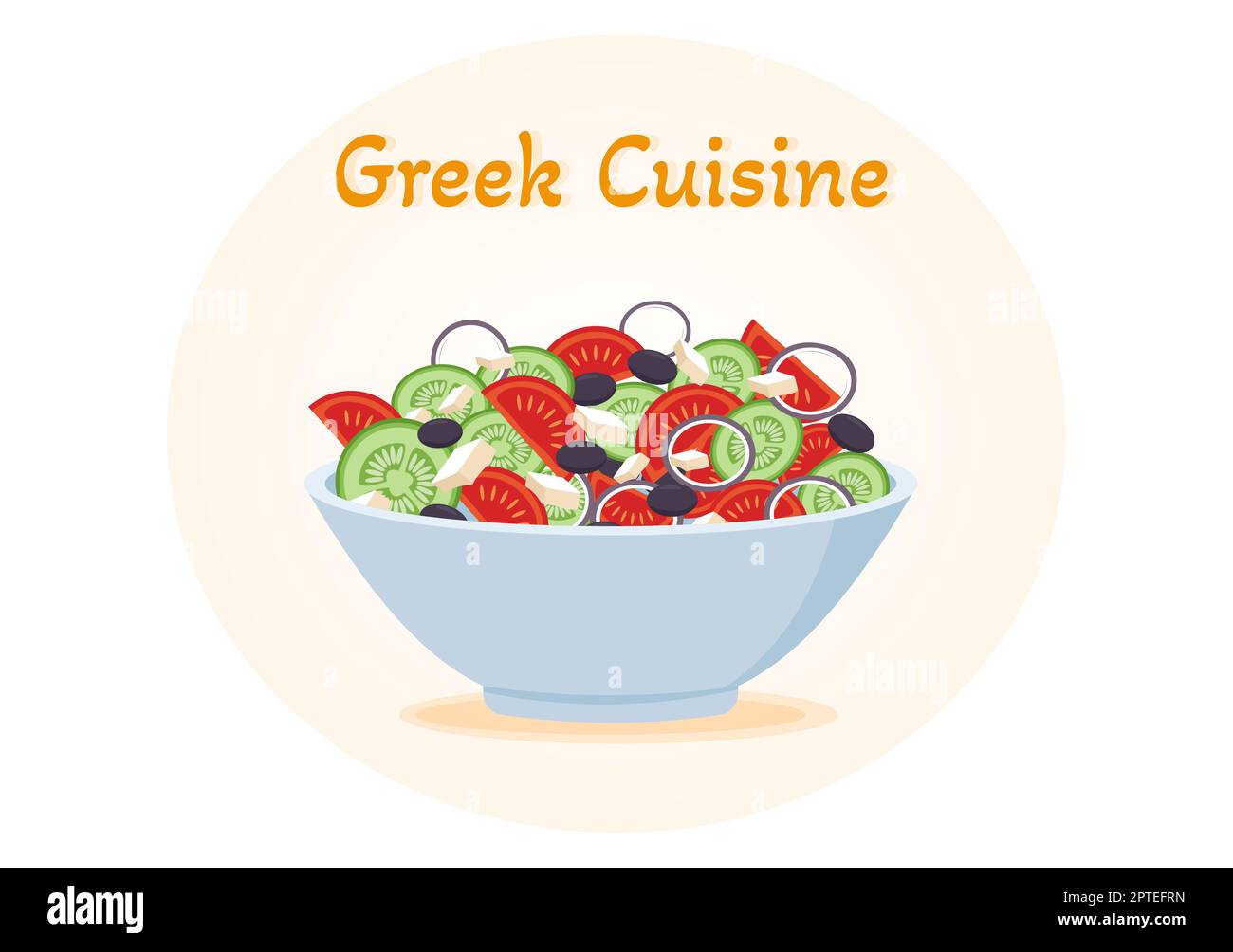Greek Cuisine Restaurant Set Menu Delicious Dishes Traditional or ...