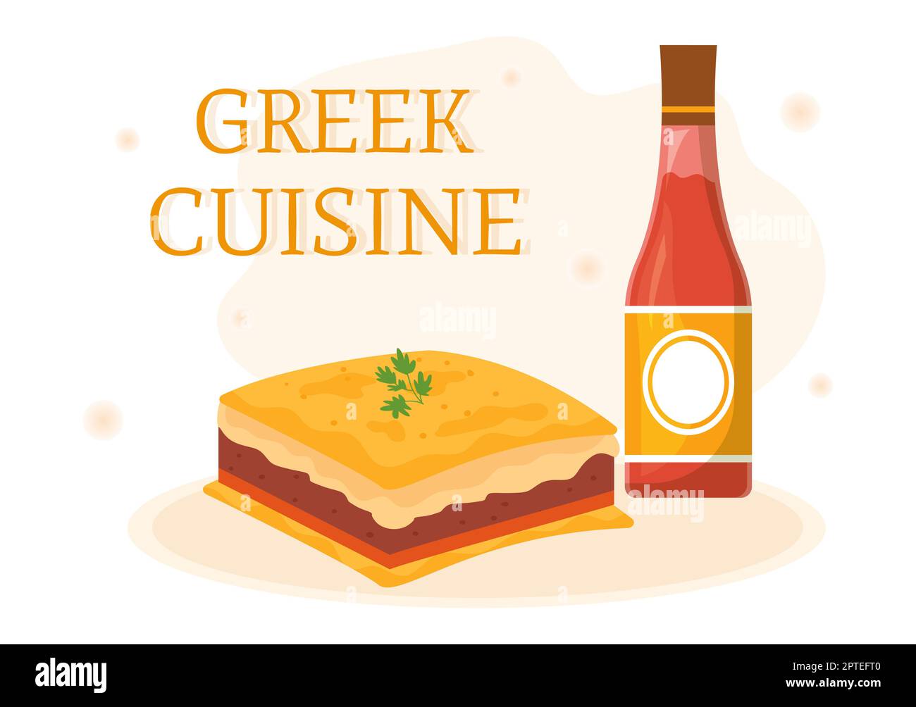 Greek Cuisine Restaurant Set Menu Delicious Dishes Traditional or ...