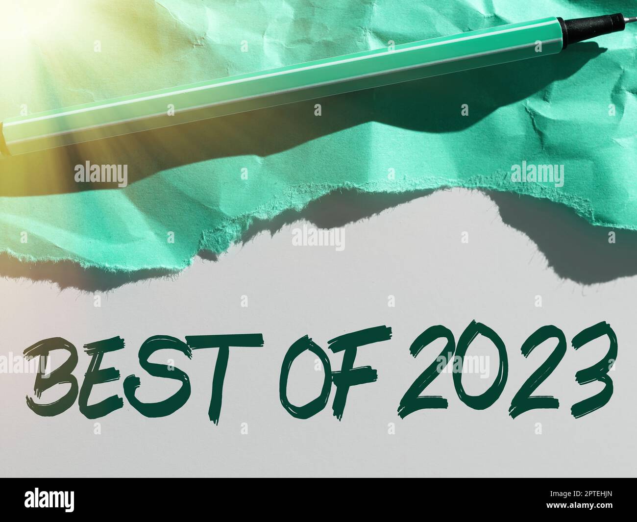 Hand writing sign Best Of 2023, Word Written on great and marvelous ...