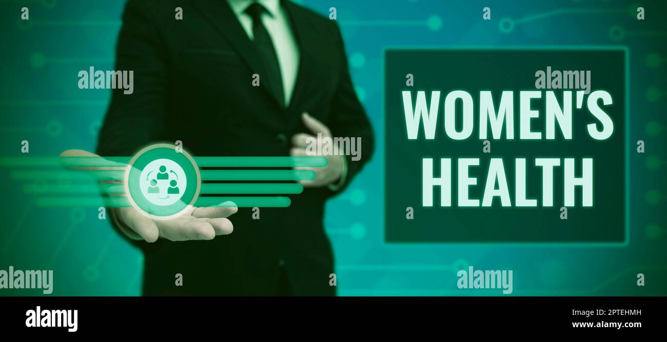 Handwriting text Women'S Health, Word Written on Women's physical ...