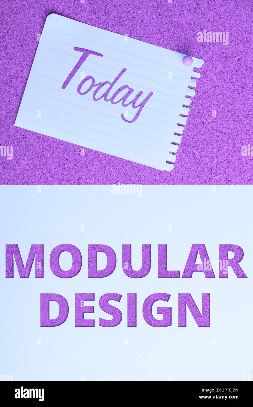 Writing displaying text Modular Design, Business showcase Using ...