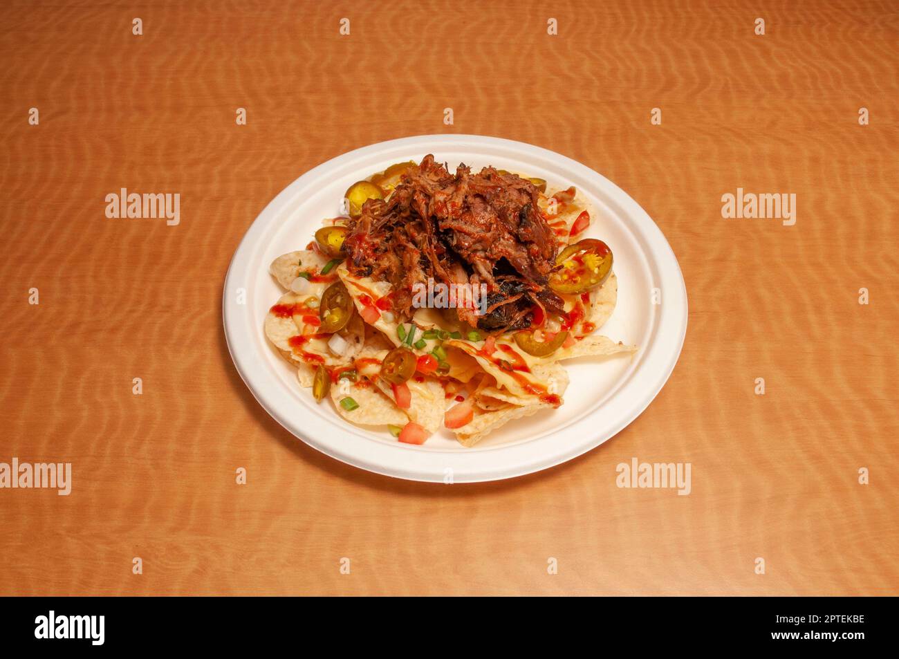 Traditional and Authentic Mexican cuisine known as nachos Stock Photo ...
