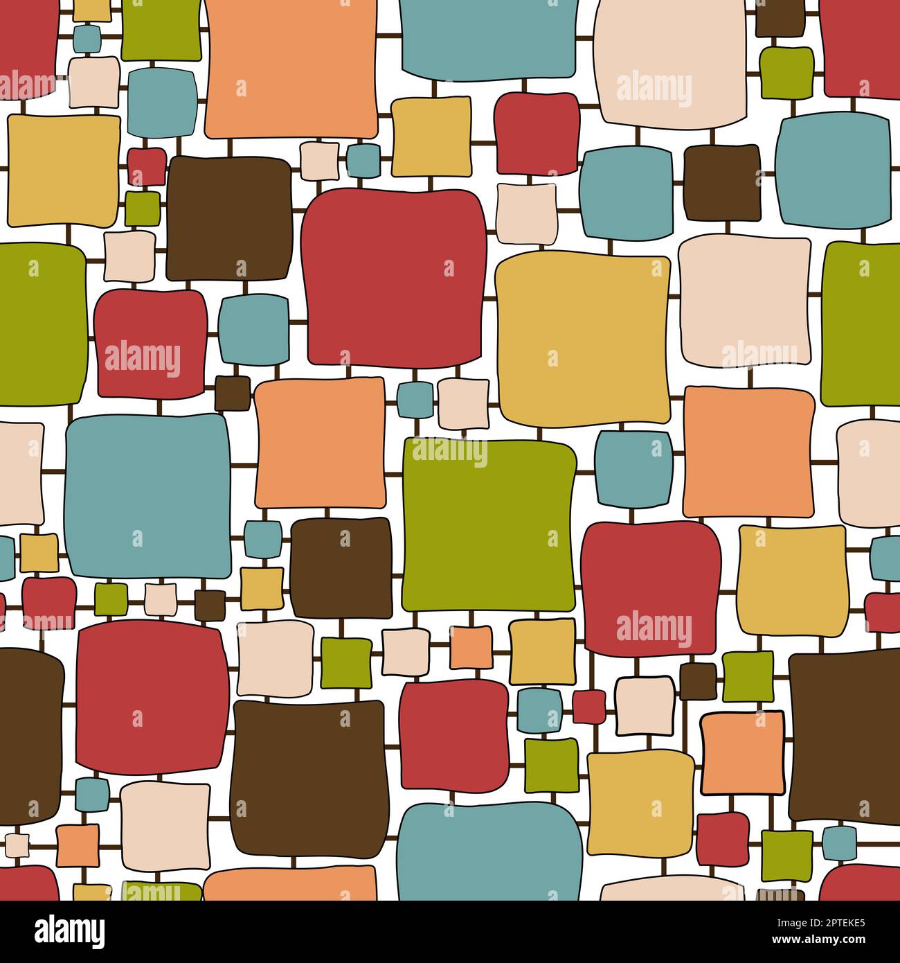 Simple overlapping squares pattern hi-res stock photography and images ...