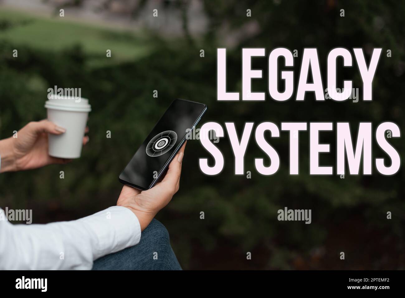 Inspiration showing sign Legacy Systems, Concept meaning book or other ...