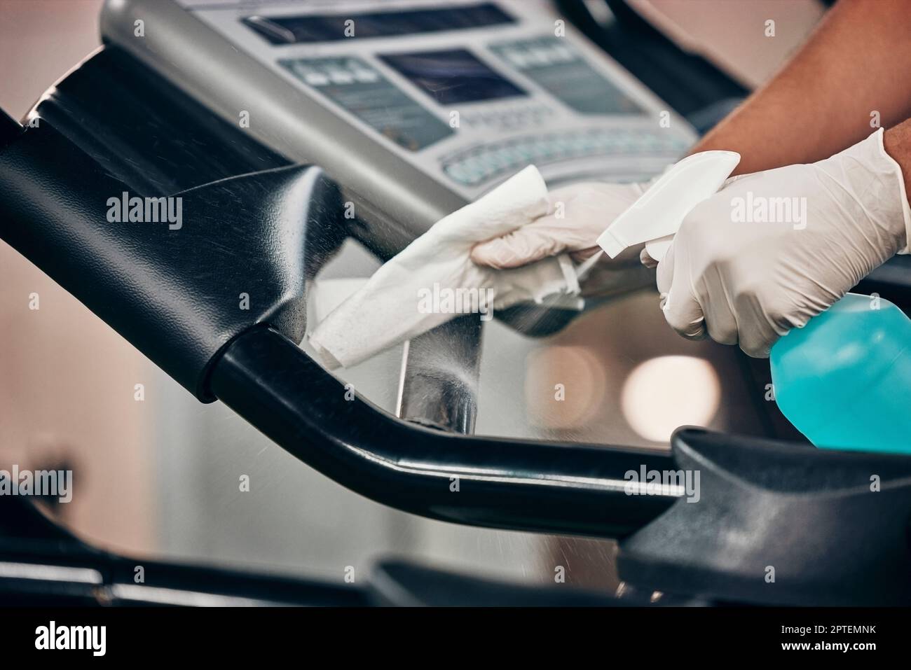 Person cleaning sport center hi-res stock photography and images - Alamy