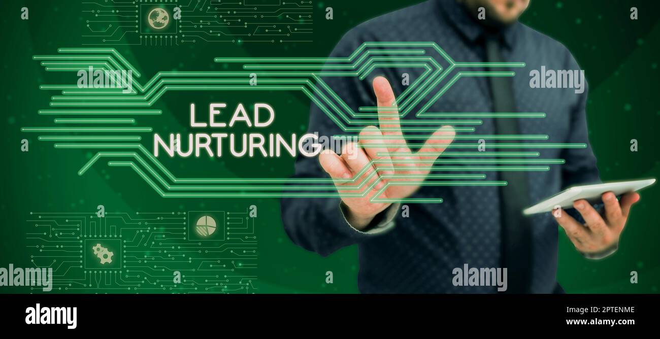 Inspiration showing sign Lead Nurturing, Business idea method of ... Inspiration showing sign Lead Nurturing, Business idea method of ...