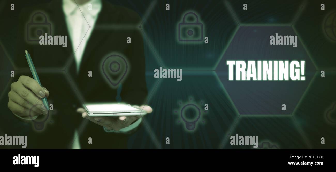 Inspiration showing sign Training, Internet Concept An activity ...