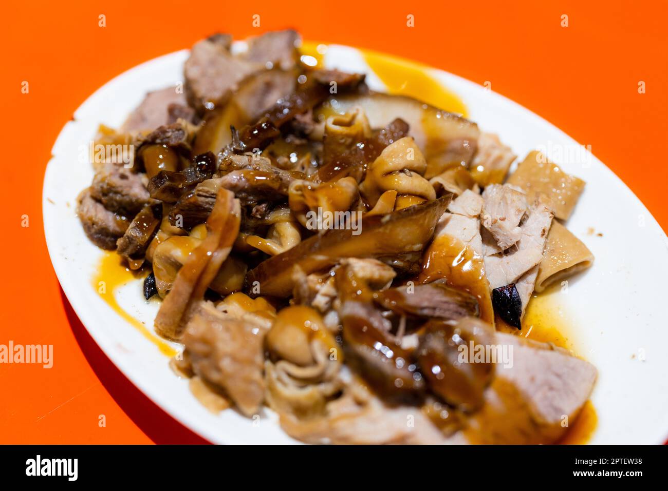 Braised pork ear hi-res stock photography and images - Alamy