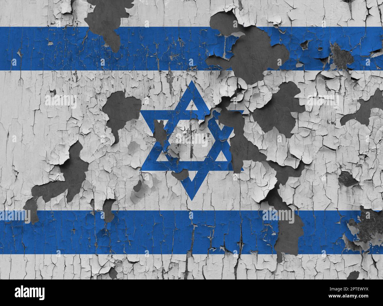 3D Flag of Israel on an old stone wall background Stock Photo - Alamy