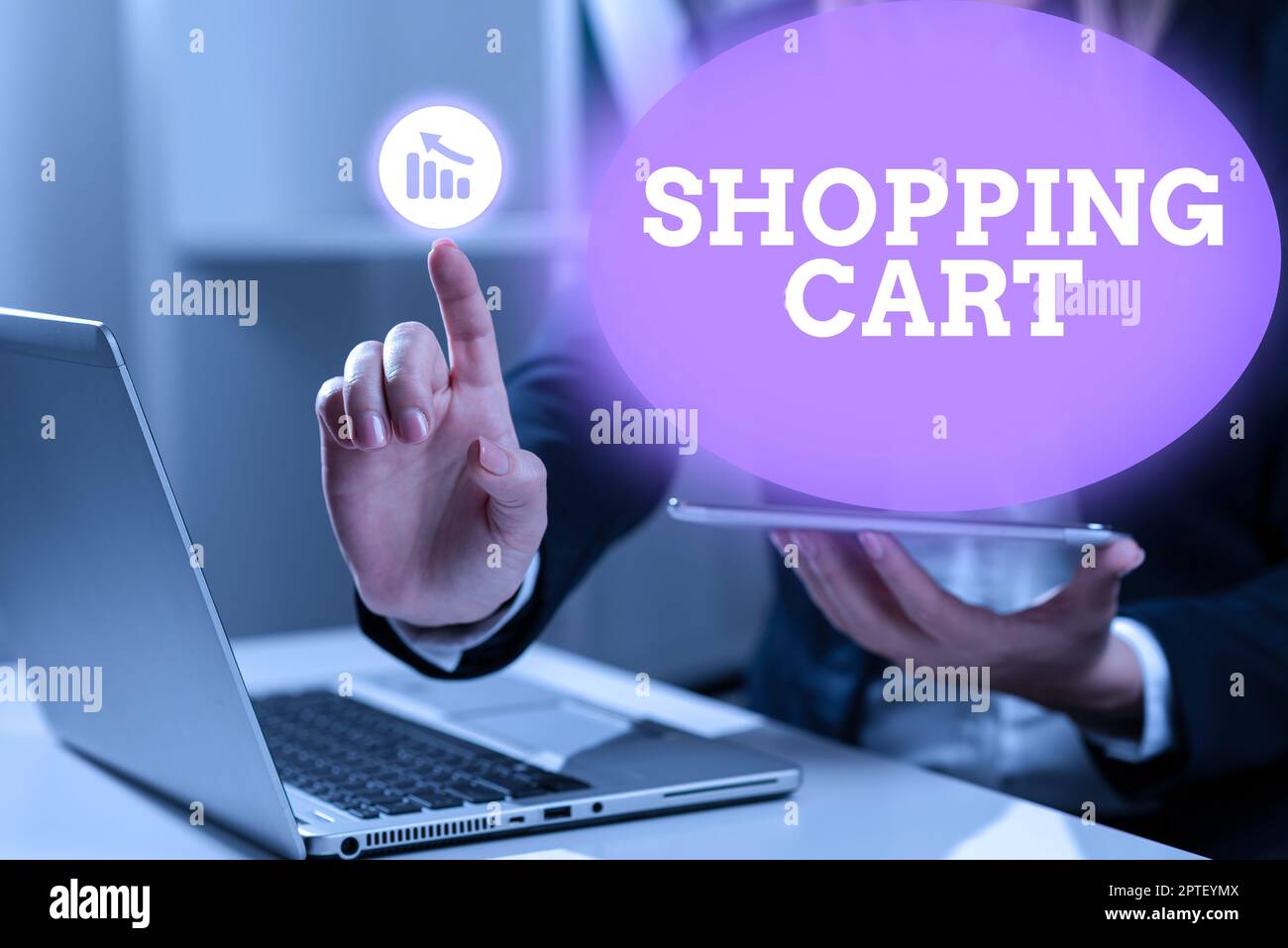 Hand writing sign Shopping Cart, Business concept Case Trolley Carrying ...