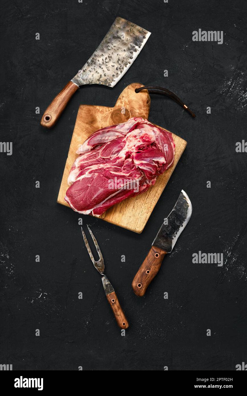 Boneless shoulder joint lamb hi-res stock photography and images - Alamy
