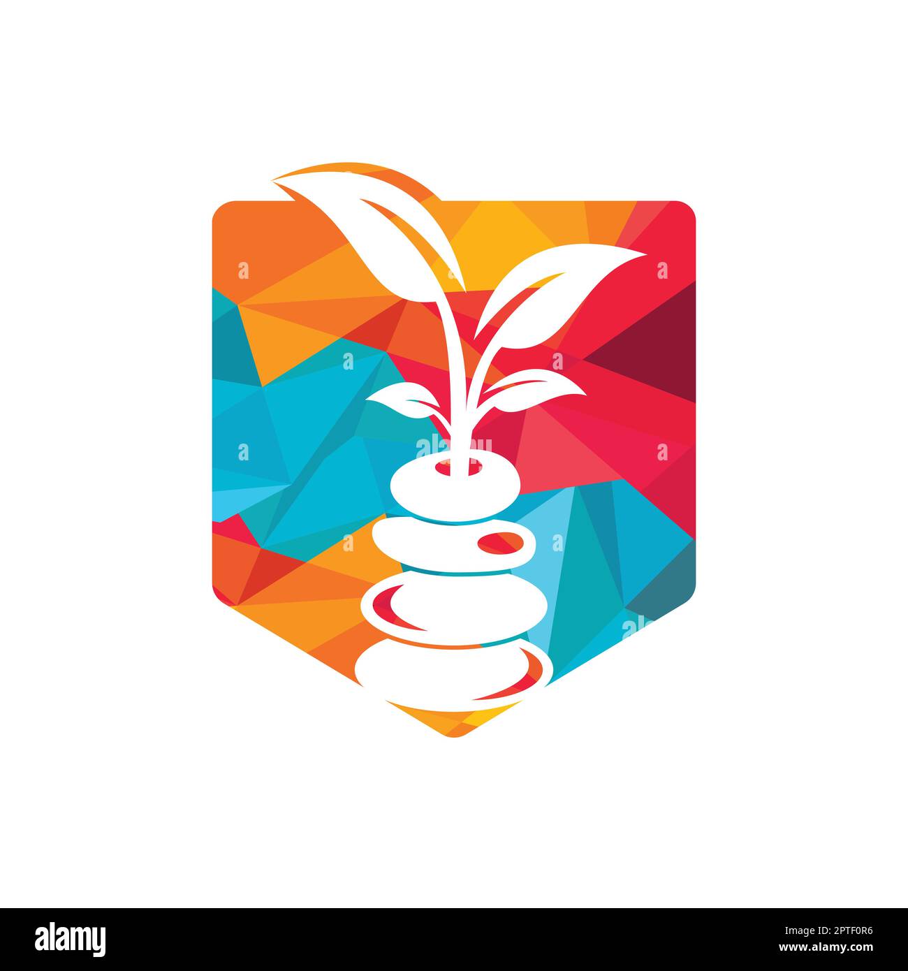 Spa and meditation vector logo design. Zen and wellness logo concept ...